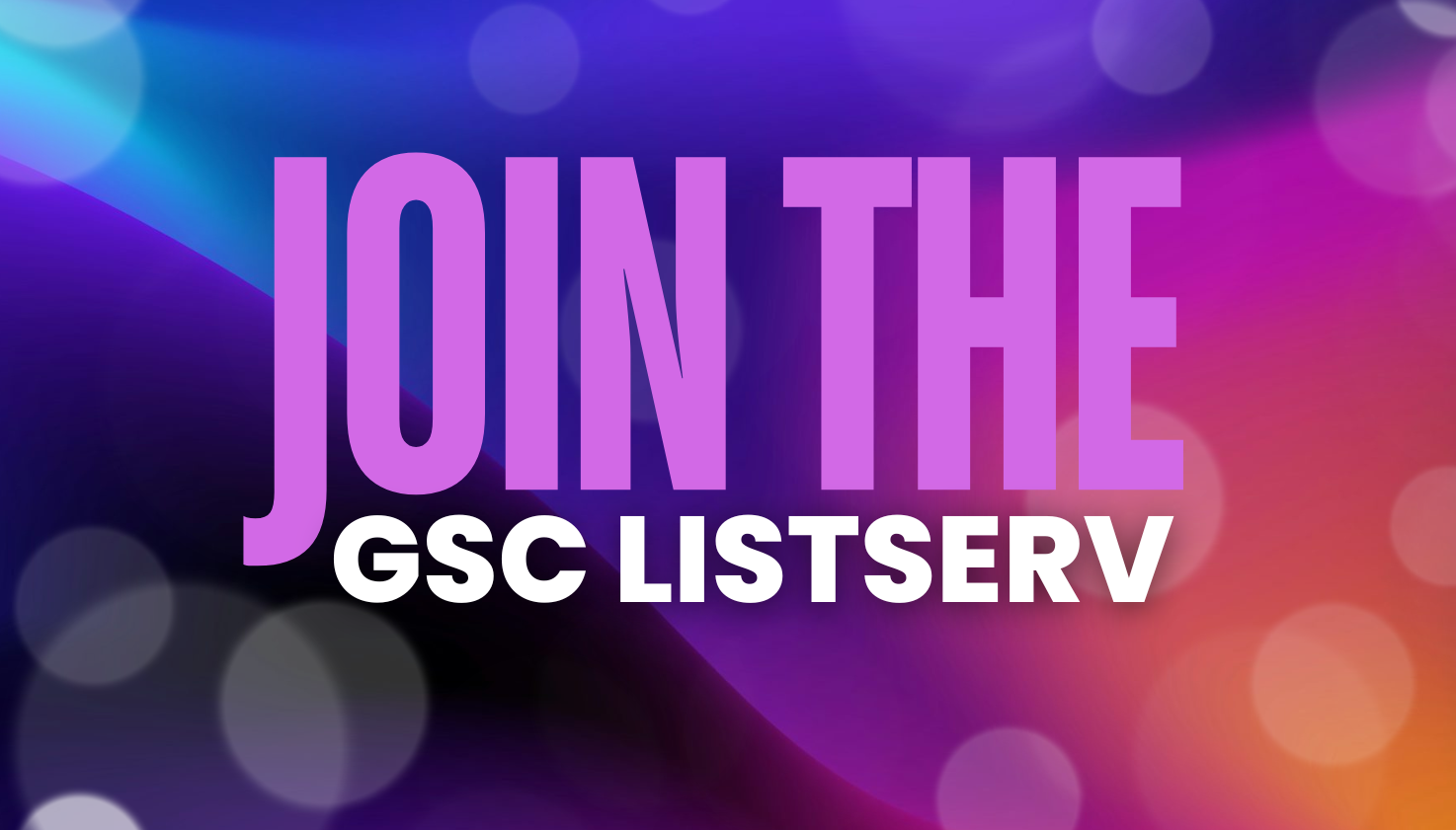 Graduate Student Council